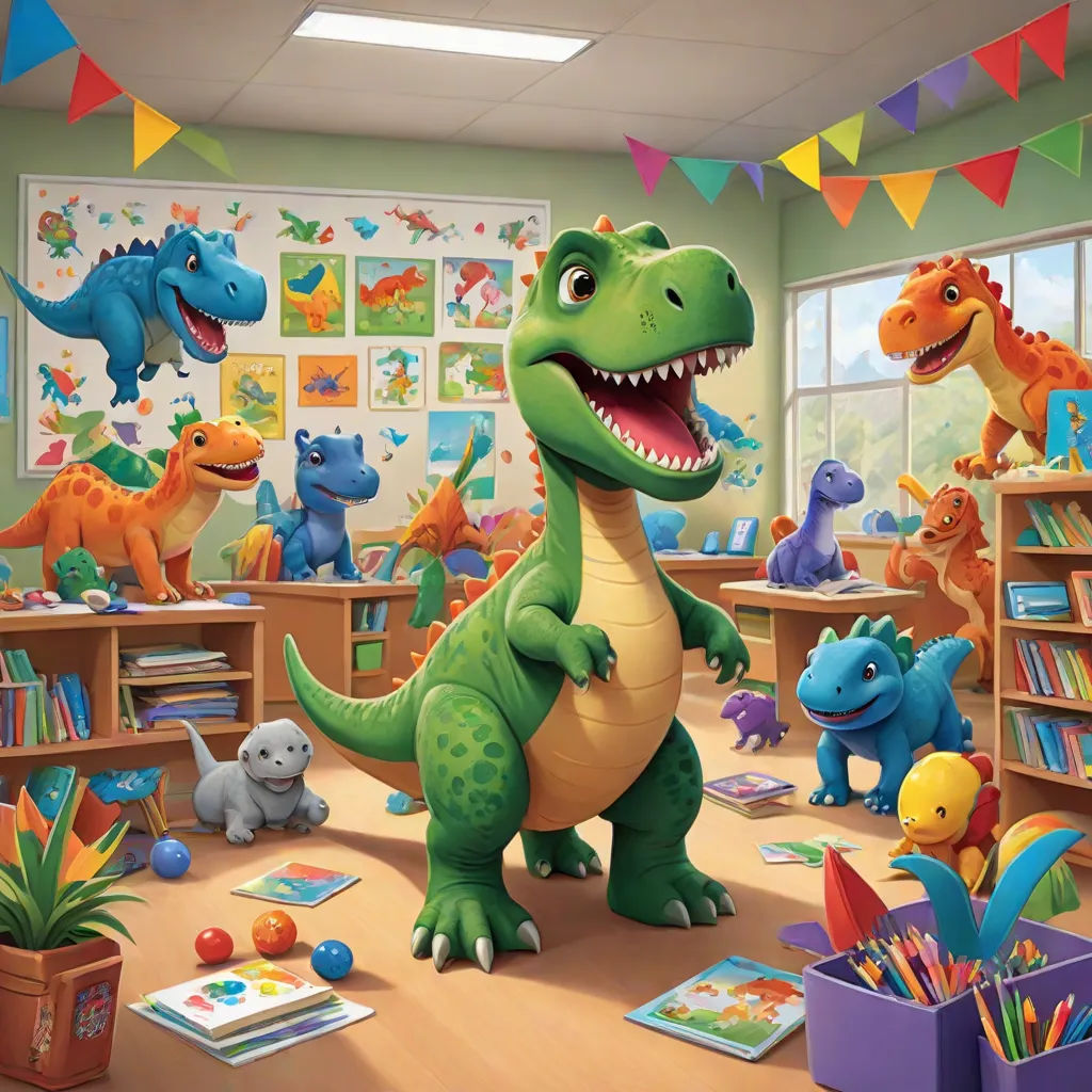 Dino’s 1st Day at School | Story.com