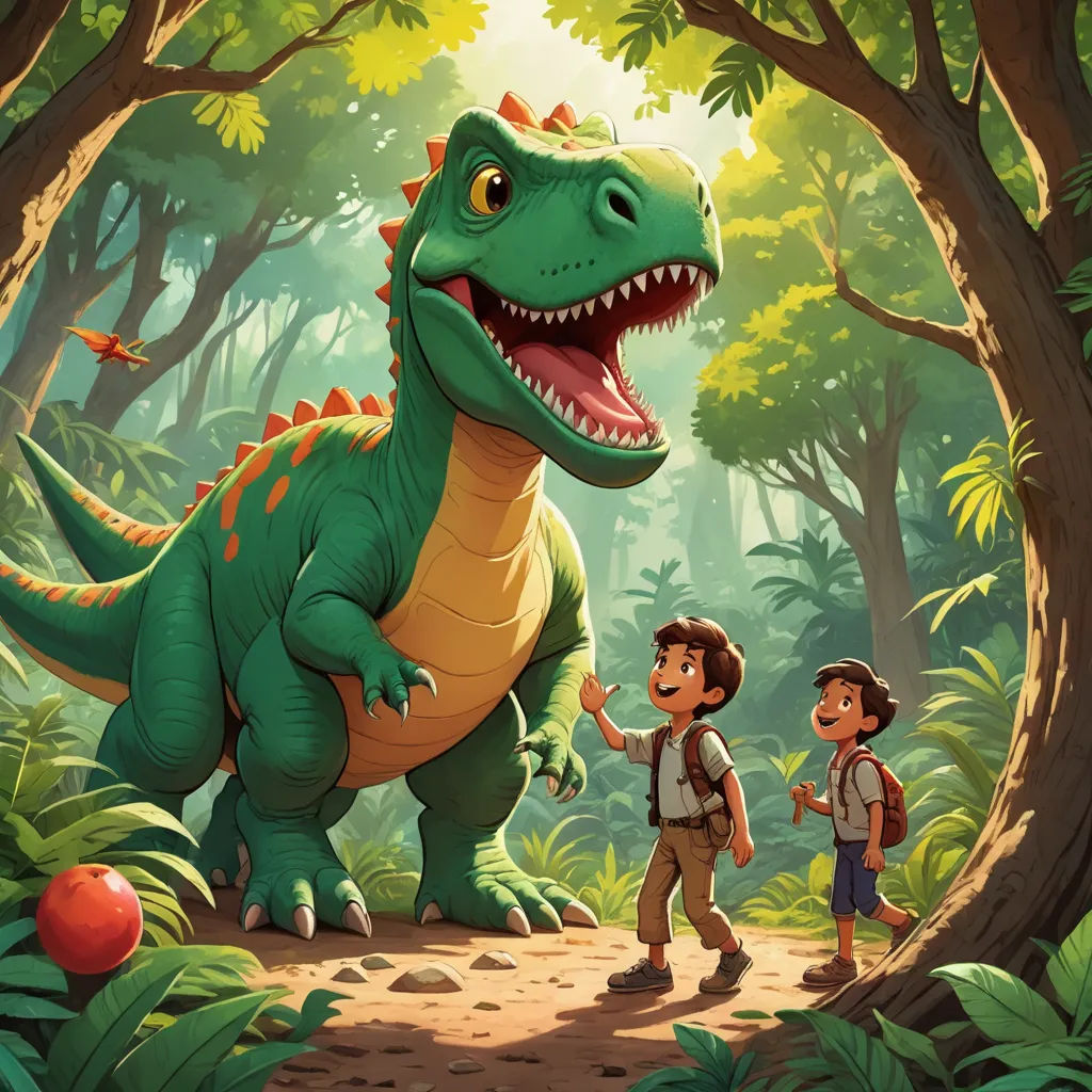 Joe and Dino's Dino-mite Adventures | Story.com