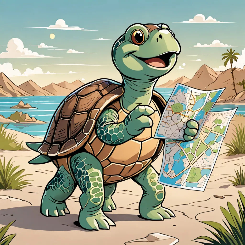 The Happy Turtle's Map | Story.com