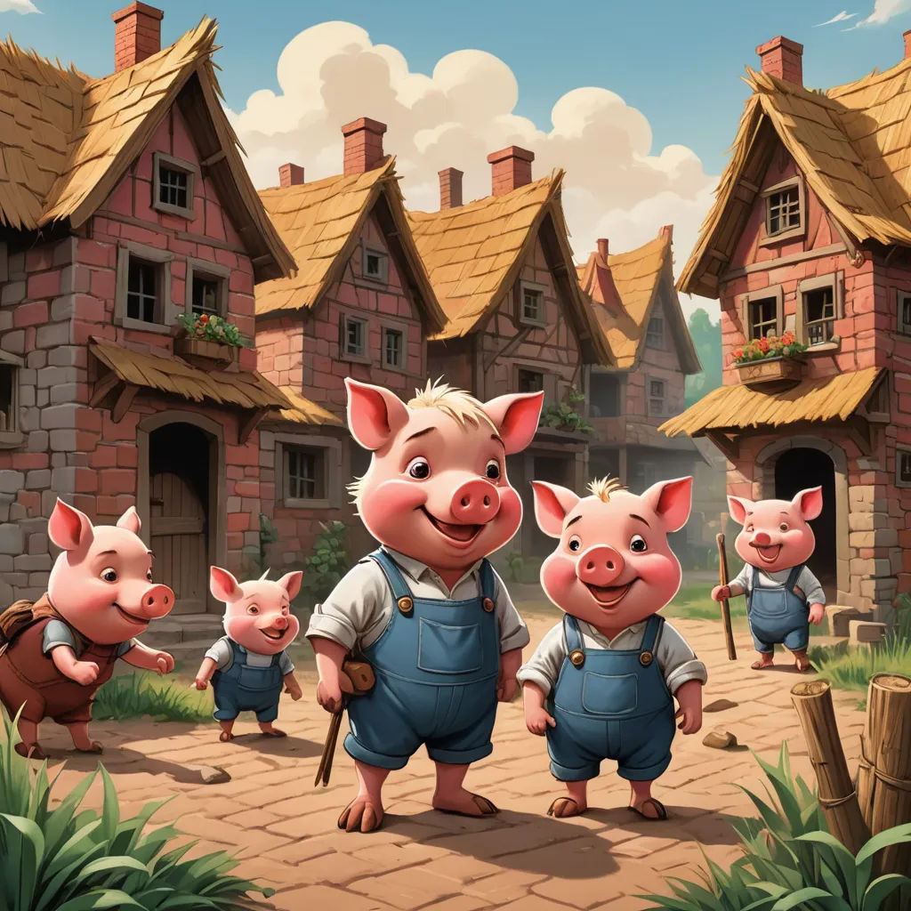 The Three Little Pigs' Great Escape | Story.com