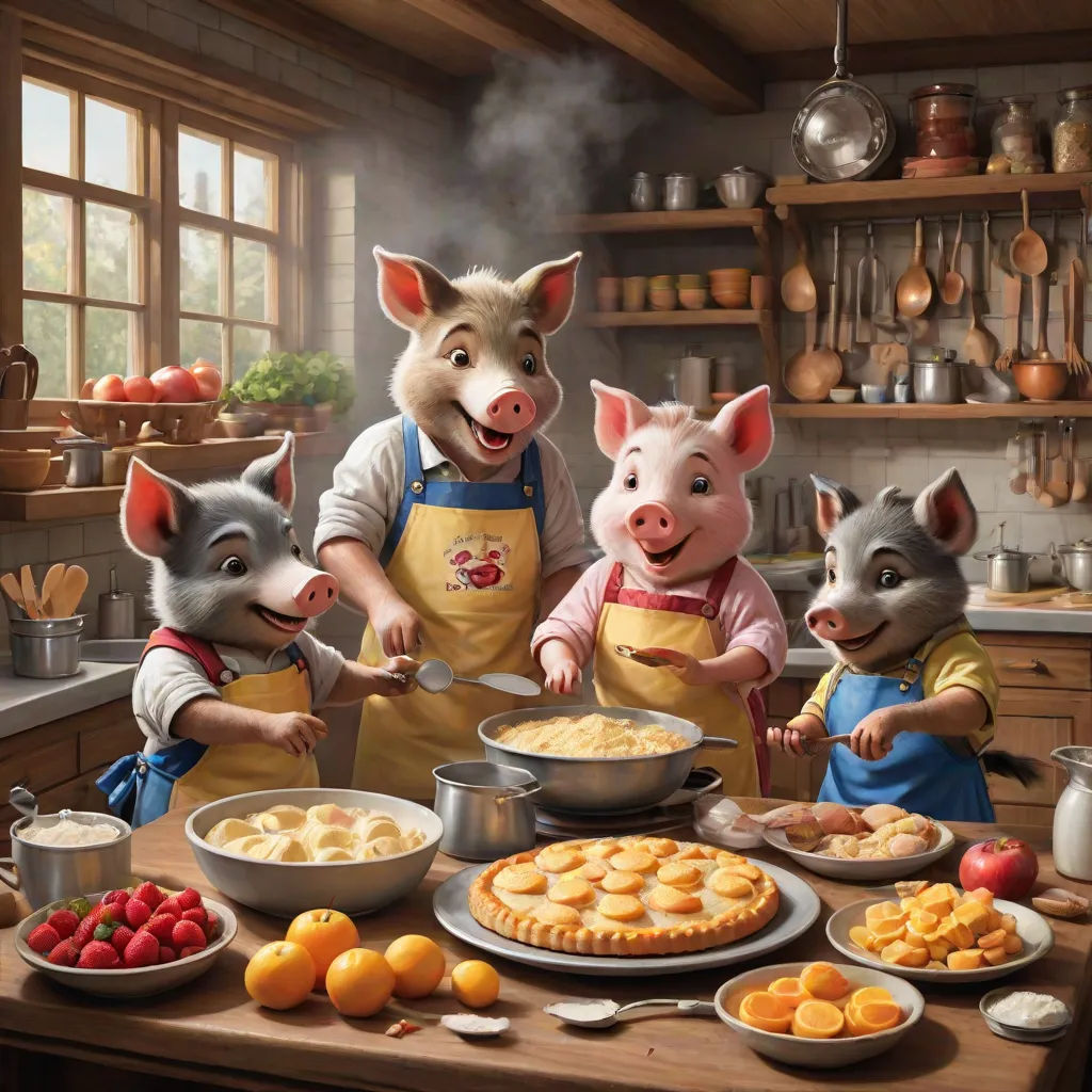 The Three Little Pigs and the Dessert Dilemma | Story.com