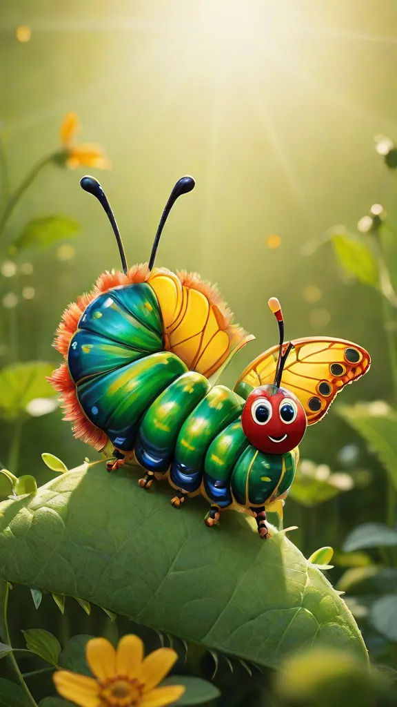 Watch:Charlie the Caterpillar's Transformation | AI Children’s Videos ...