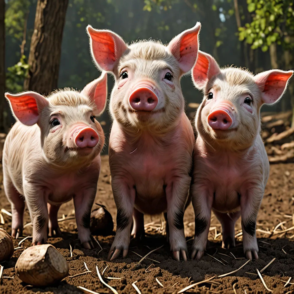 The Three Little Pigs and the Big Bad Wolf | Story.com