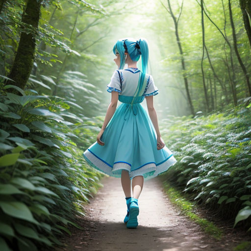 Hatsune Miku's Forest Stroll | Story.com