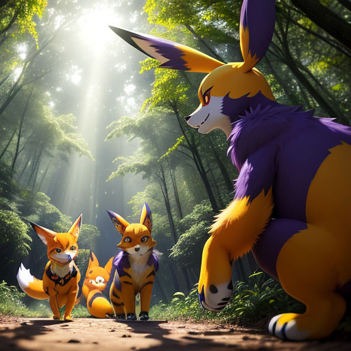 Digimon Renamon Pregnant