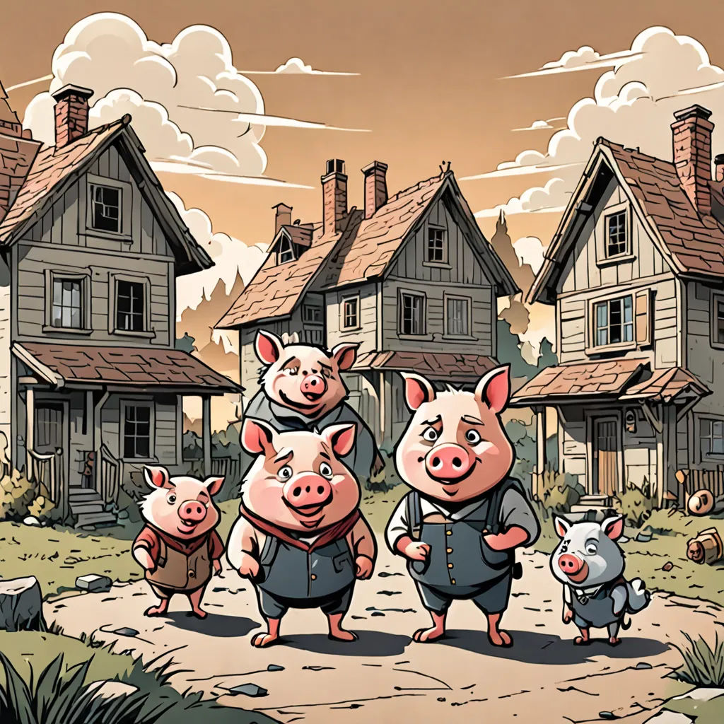 The Three Little Pigs | Story.com