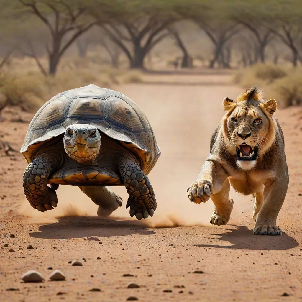 The Lion and the Tortoise | Story.com