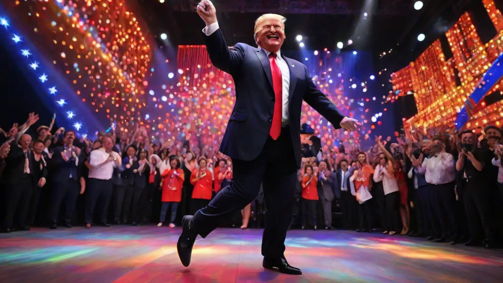 Watch:Donald Trump Hits the Griddy | AI Comedy Videos | Story.com