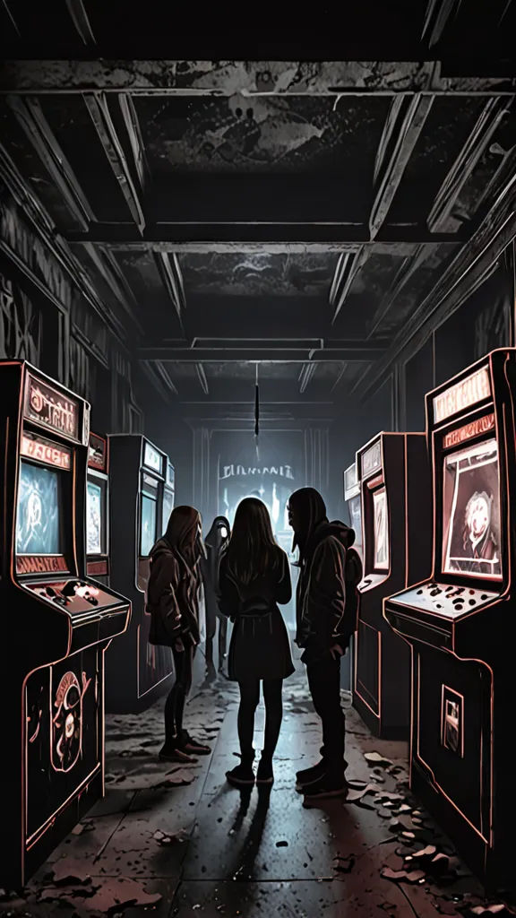 Watch:Game Over: The Haunted Arcade | AI Horror Videos | Story.com