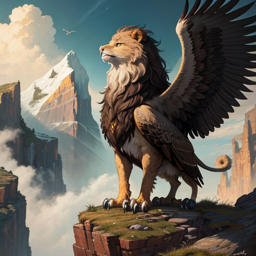 Griffin Half Lion Half Eagle