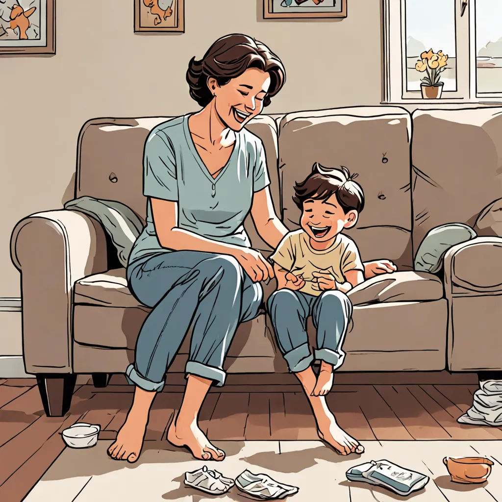 Tickling Mom's Feet | Story.com