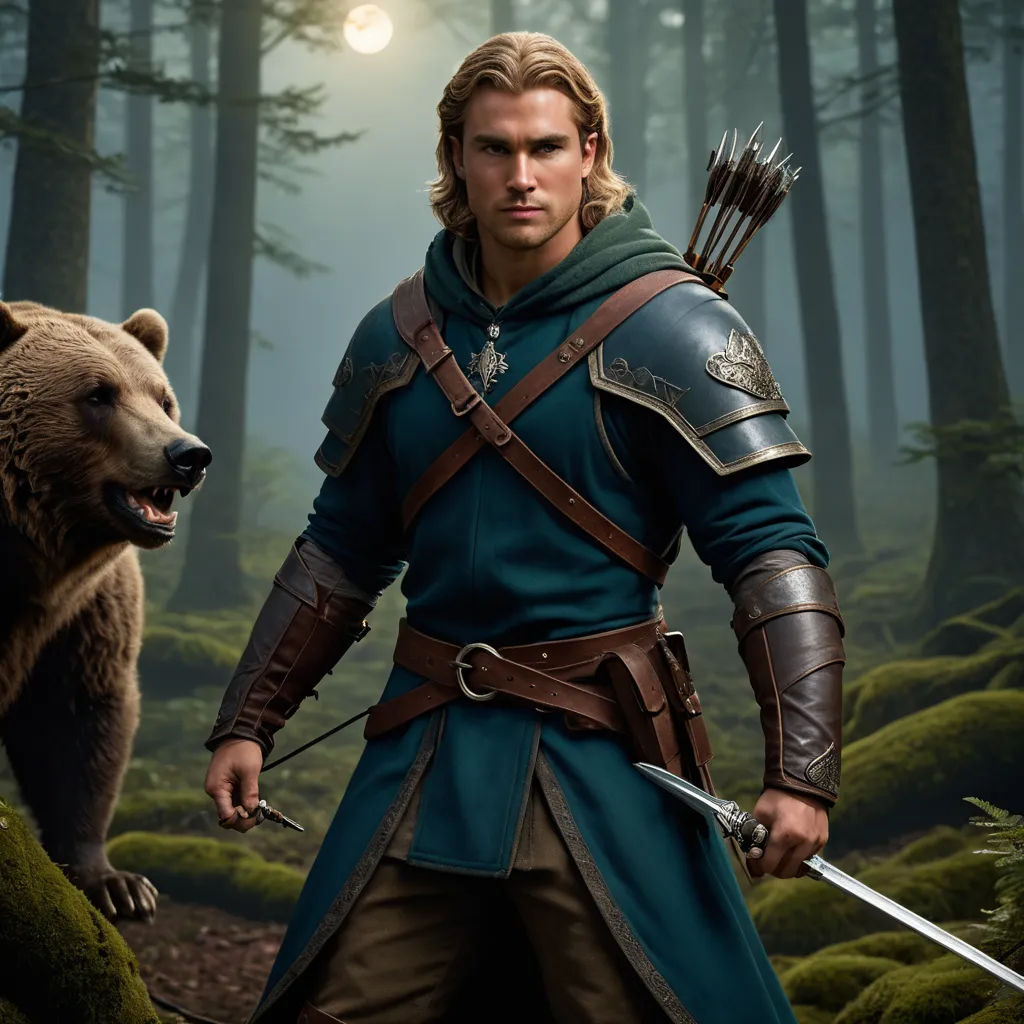 The Adventurers on a Moonlit Night | Story.com