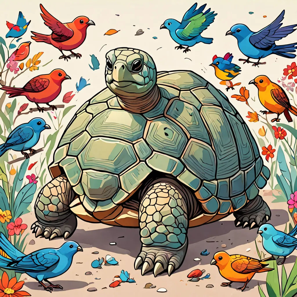 The Tortoise and the Birds | Story.com