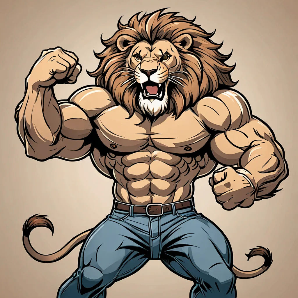 The Buff Lion | Story.com