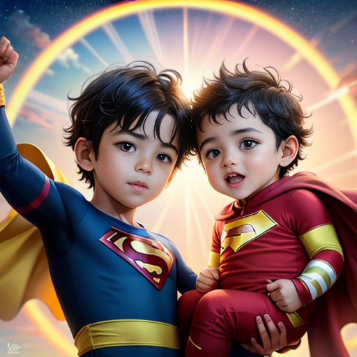 The Superhero Brothers | Story.com
