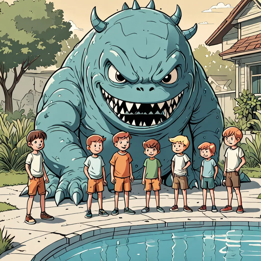The Revenge of the Pool Monster | Story.com