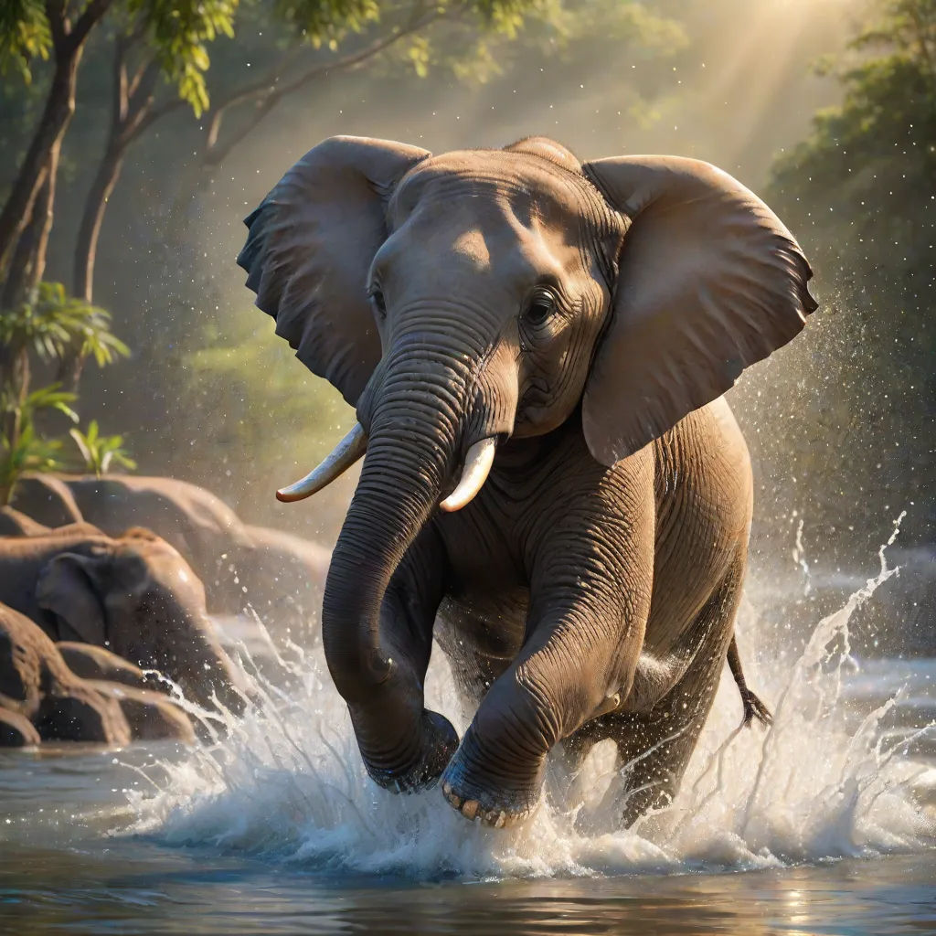 Sally the Elephant Learns to Swim | Story.com
