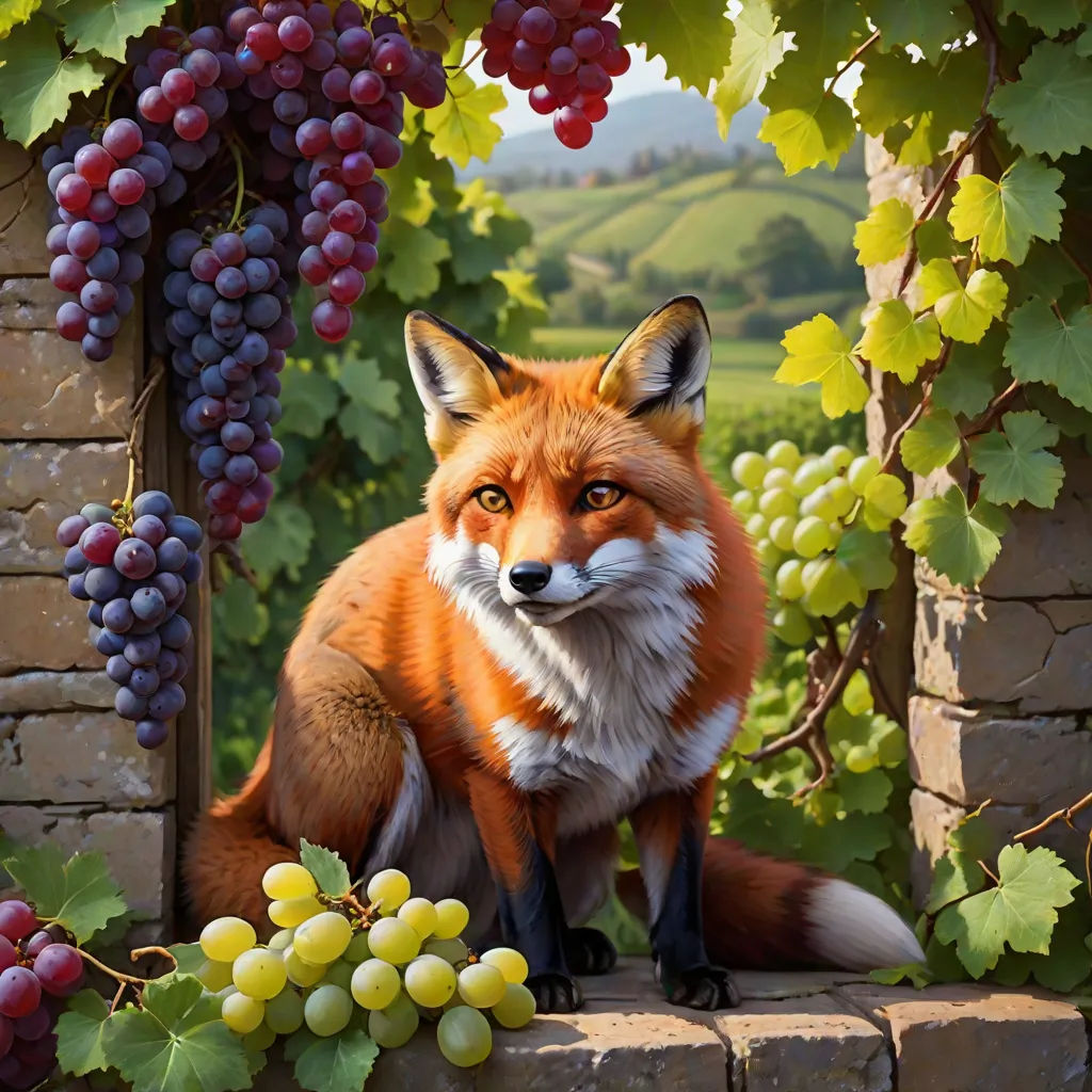 The Hungry Fox and the Sour Grapes | Story.com
