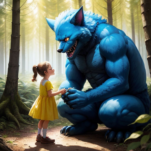 The Brave Little Girl and the Friendly Monster | Story.com