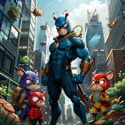 The Tick and Arthur's Encounter with the Teenage Mutant Ninja Turtles ...