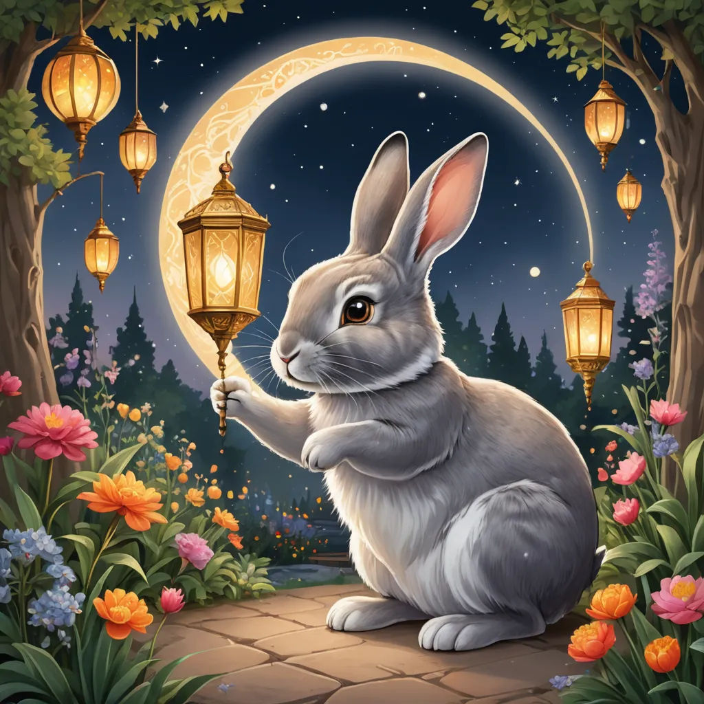 The brave moon in a magical adventure in the Garden of Lights | Story.com