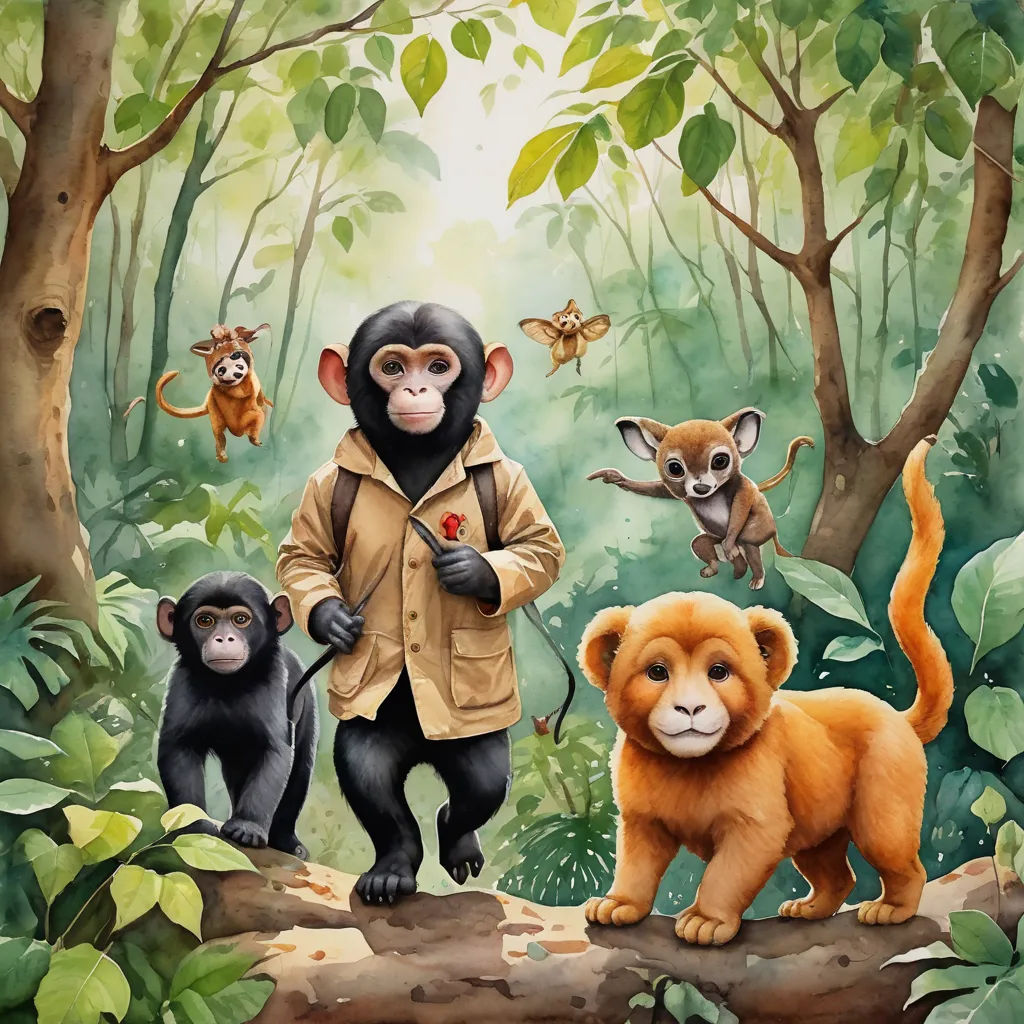 The Monkey and the Animal Adventure | Story.com