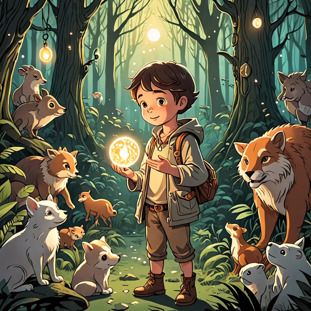 La Forêt Enchantée Et L Amulette Magique Story
