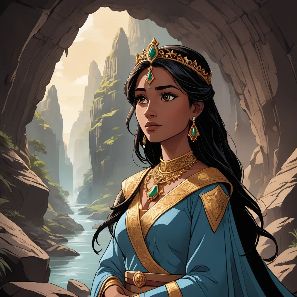 The Brave Princess Anvi and the Mysterious Cave | Story.com