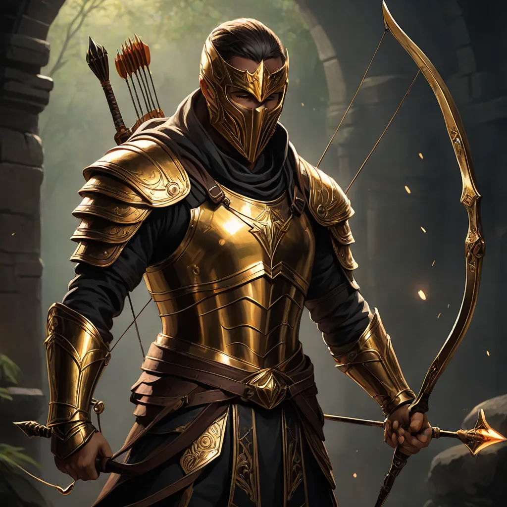 The Golden Archer And The Shadow Of Greed... | Story.com