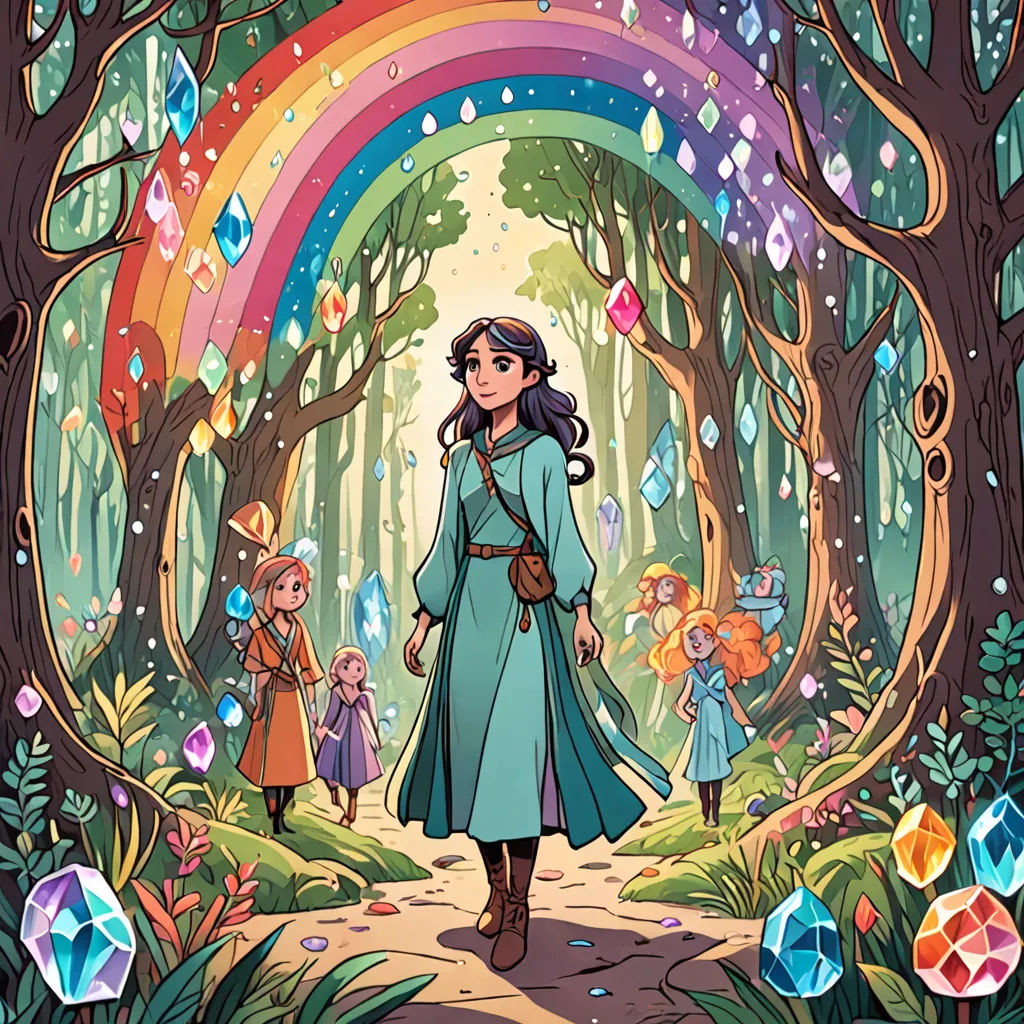 The Guardian of the Rainbow Crystals | Story.com