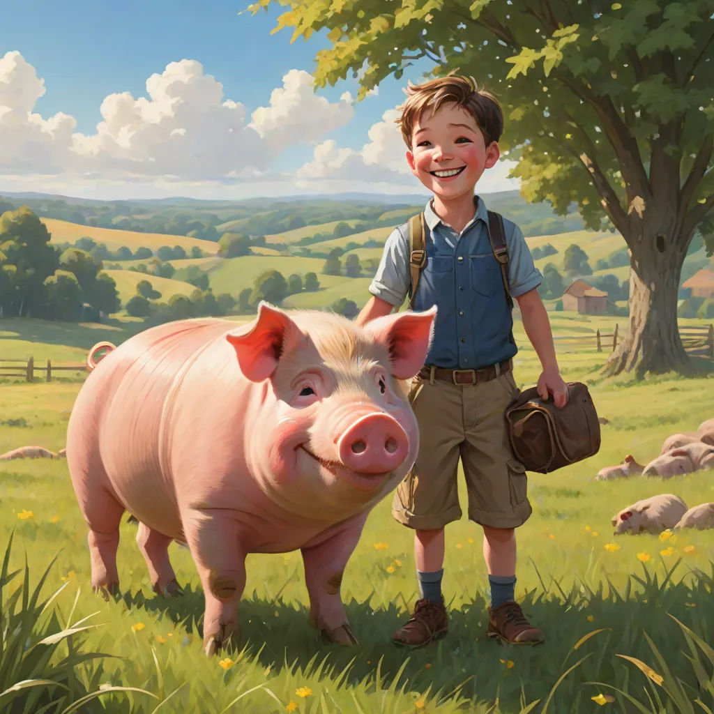 Tim and His Big Pig | Story.com