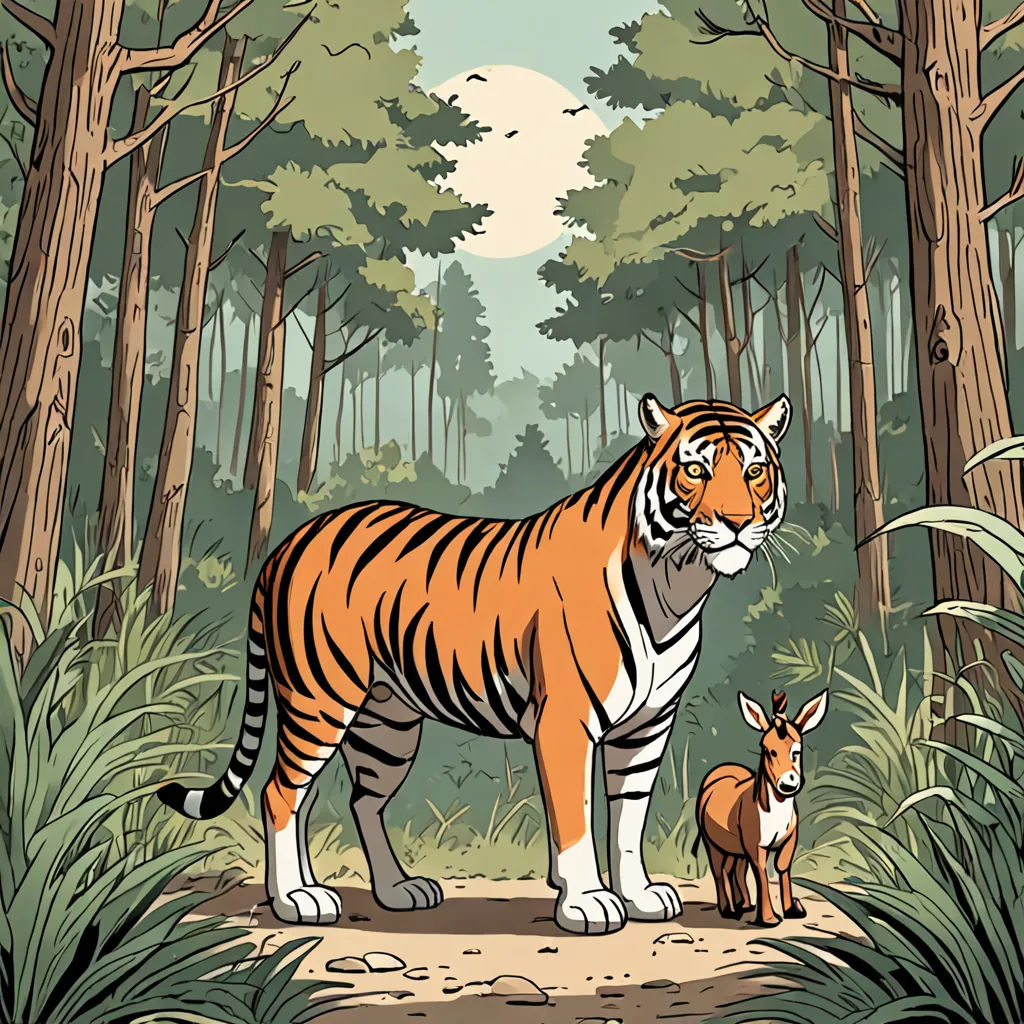 The Tiger and the Donkey | Story.com