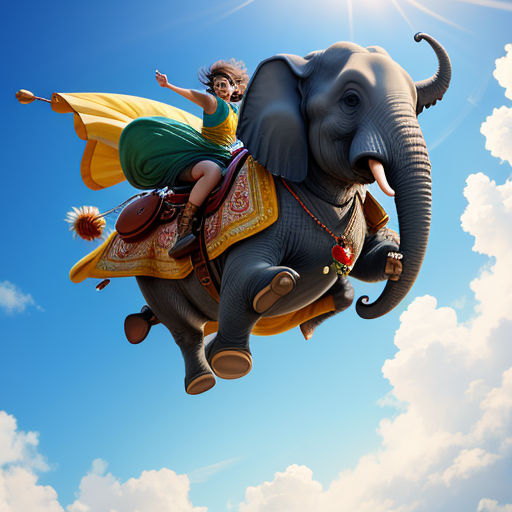 The Elephant Flying | Story.com