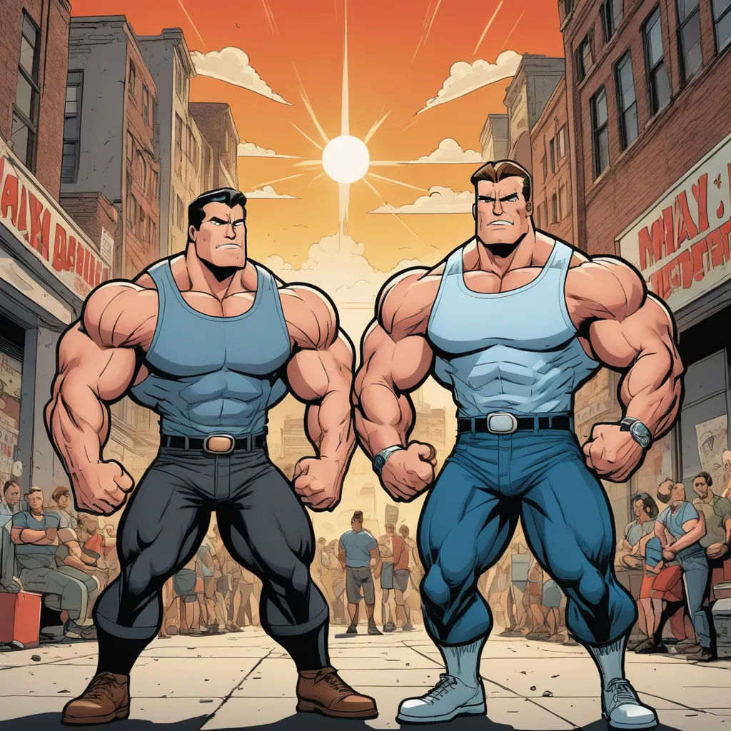 Max Muscle and Sam Bone: The Super Team | Story.com