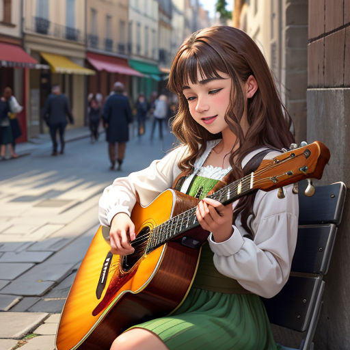 The Guitarist and the Gypsy Girl | Story.com