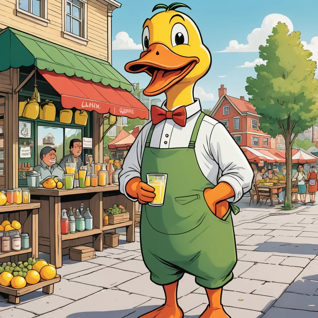 The Duck and the Lemonade Stand | Story.com
