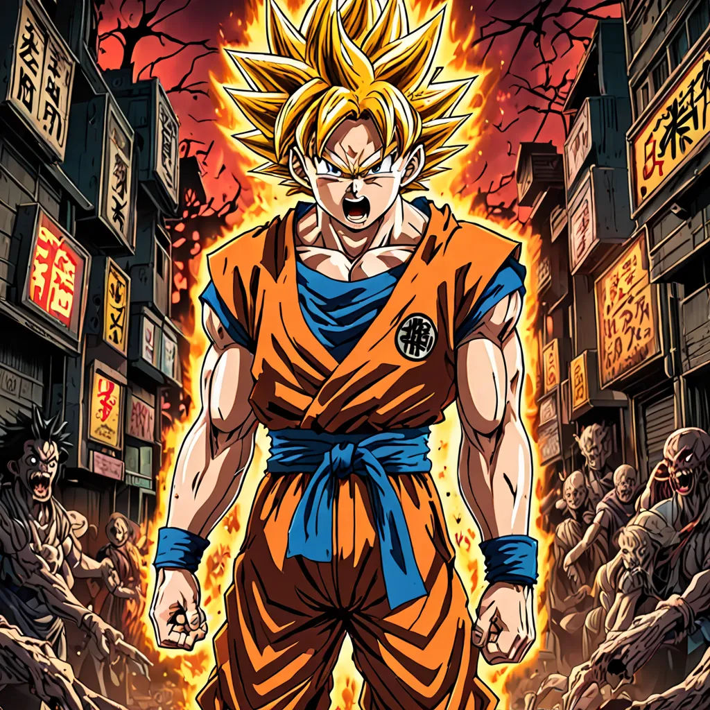 Goku vs Horror World | Story.com
