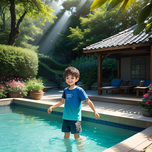 The Magical Pool in Summer | Story.com