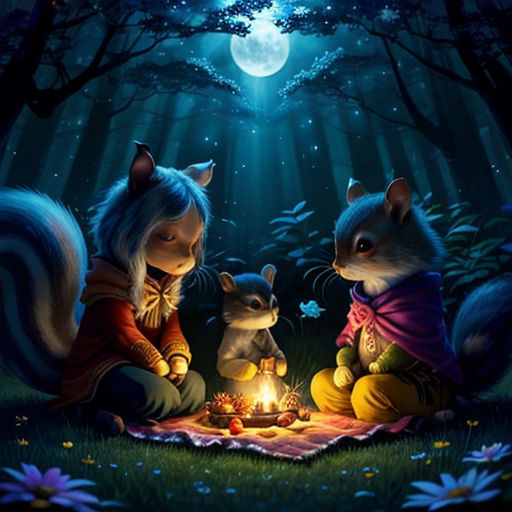 Pixie Puddle's Marvelous Moonlight Picnic | Story.com