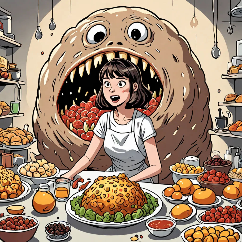 The Food Blob Monster | Story.com
