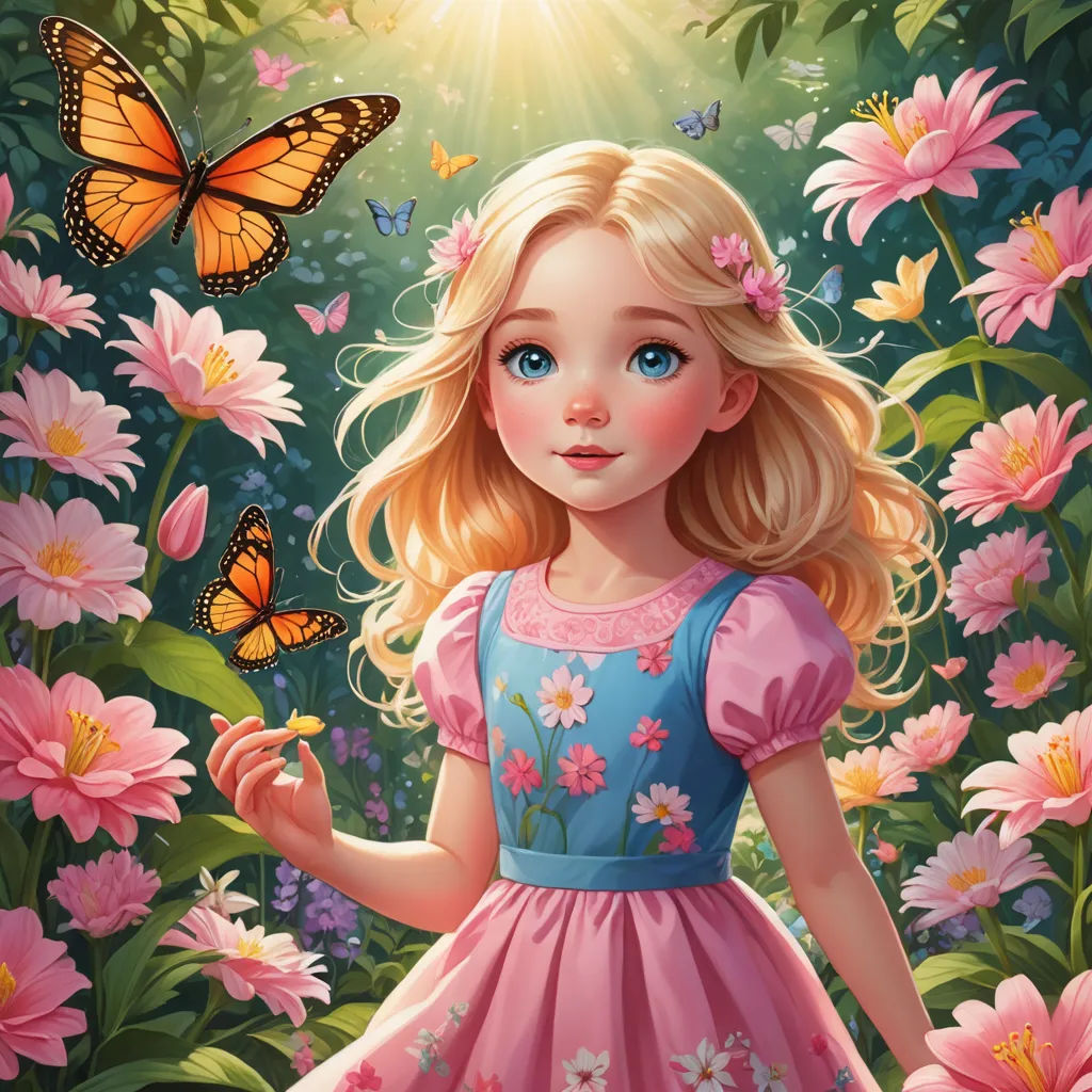 The Little Girl and the Flowers | Story.com