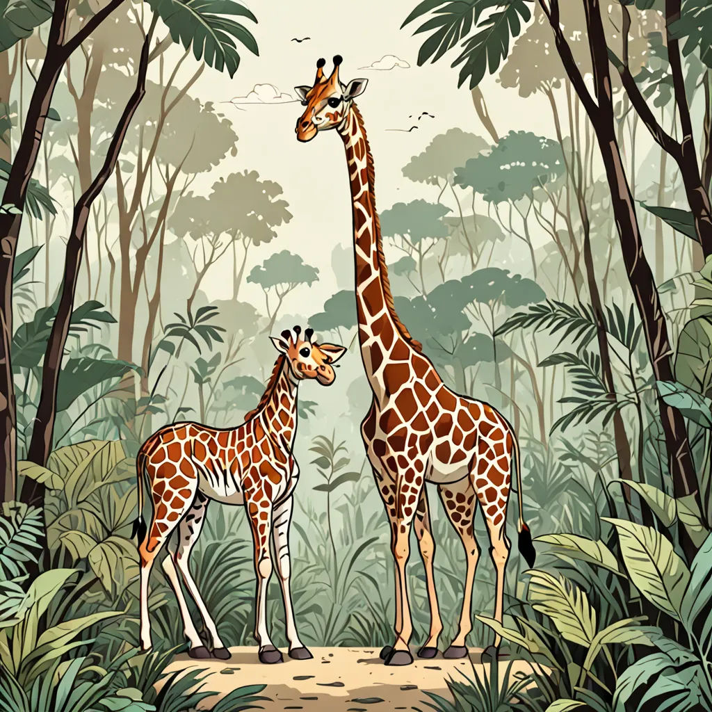 The Giraffe and the Tiger | Story.com
