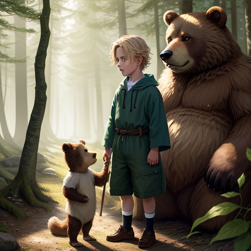 The Brave Boy and the Friendly Bear | Story.com