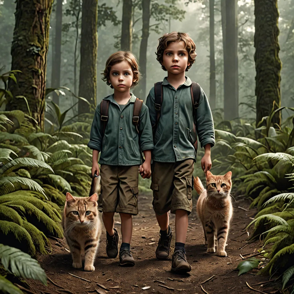 The Lost Adventures of Siblings and the Cat | Story.com