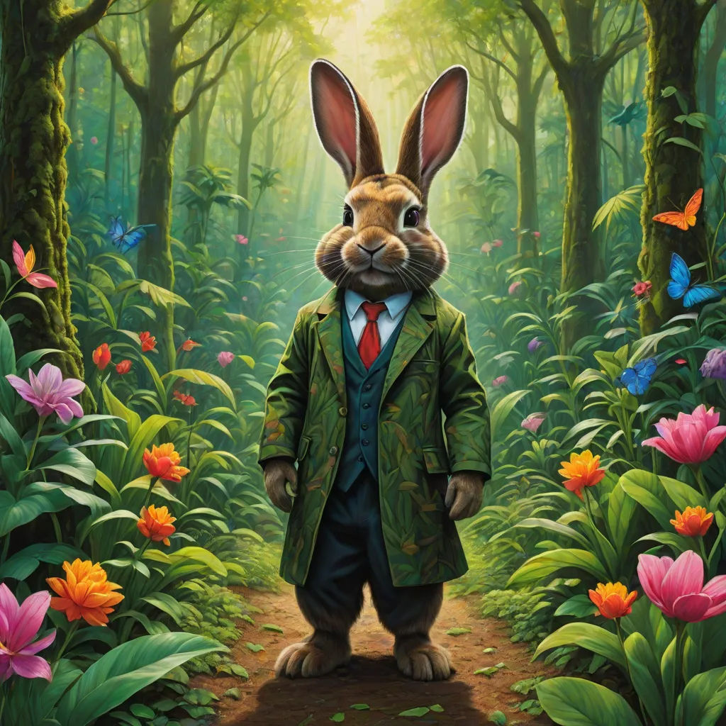 Solomon Wise Bunny Escapes The Matrix | Story.com