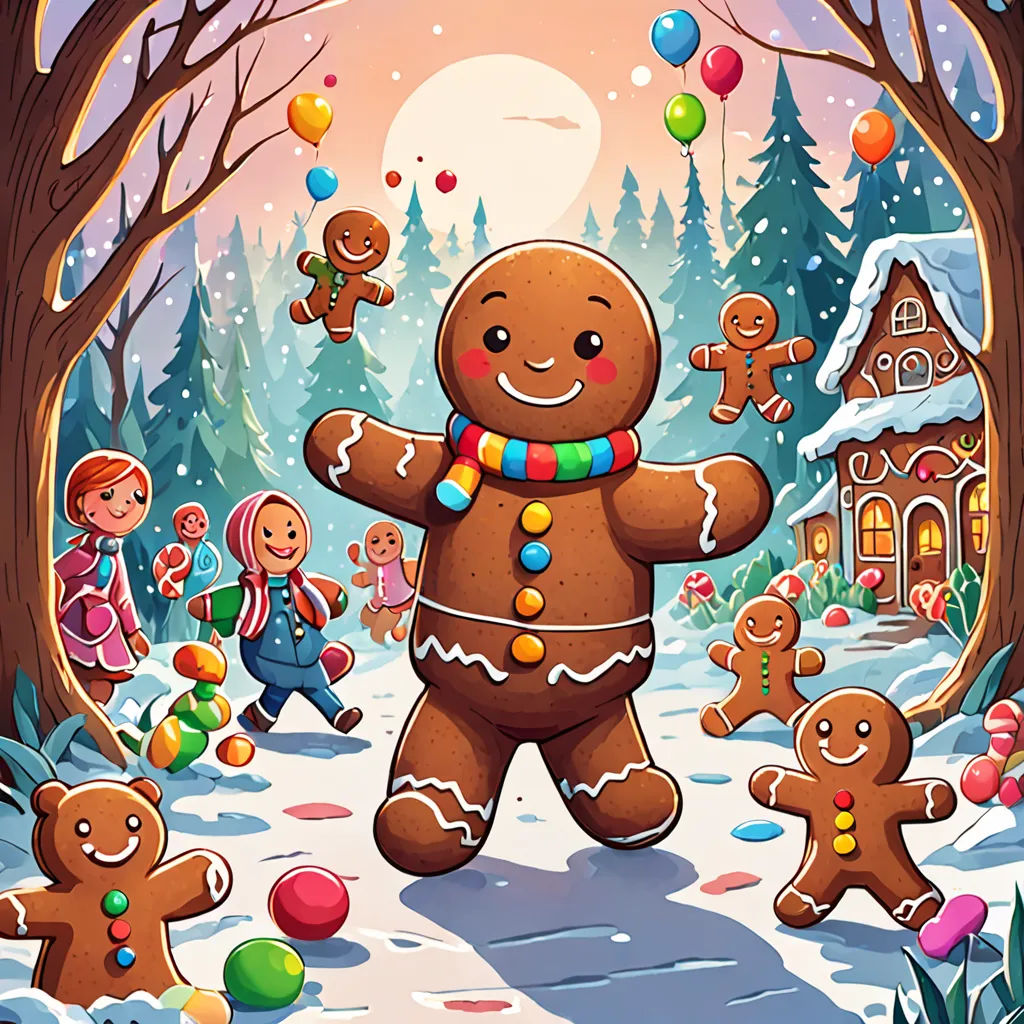 The Colorful Adventures of The Gingerbread Man | Story.com