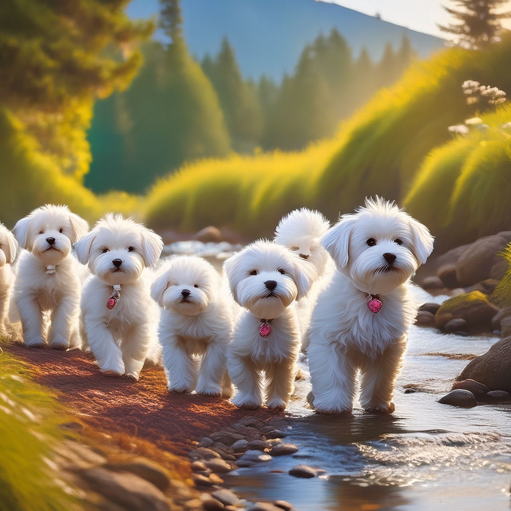 The Adventures of Little Maya and Her Puppies | Story.com