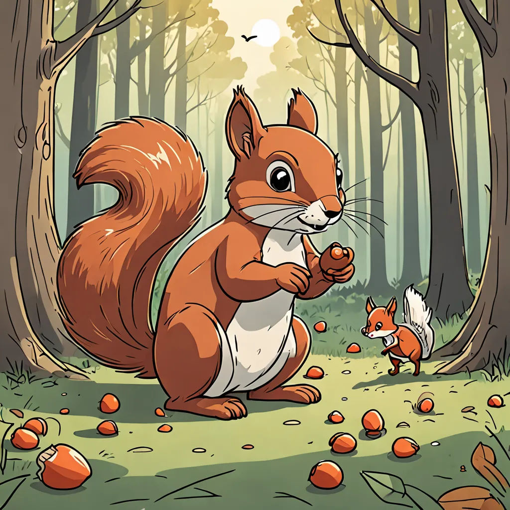 The Brave Little Squirrel | Story.com