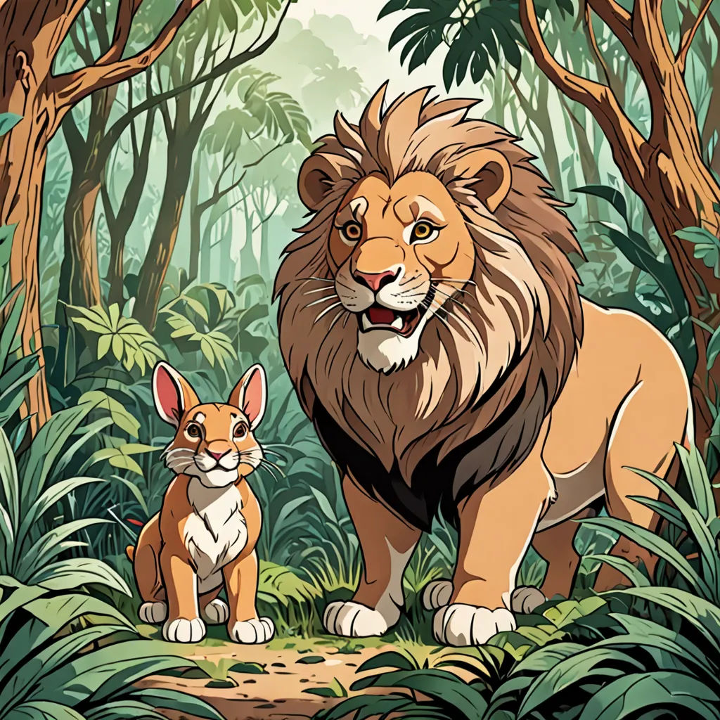 The Lion and the Rabbit | Story.com