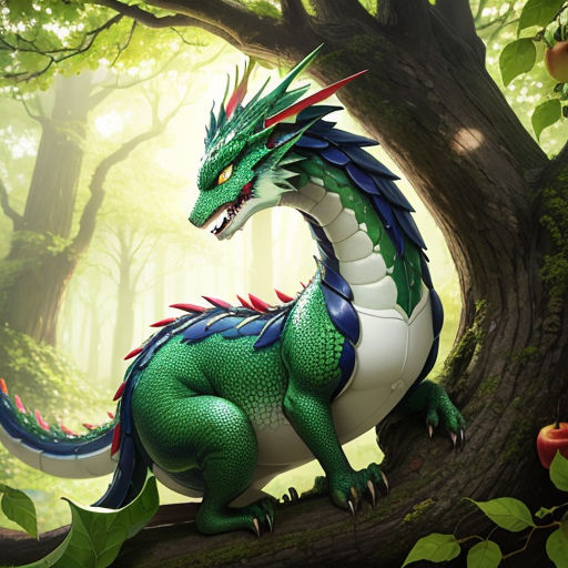 June the Apple Dragon | Story.com